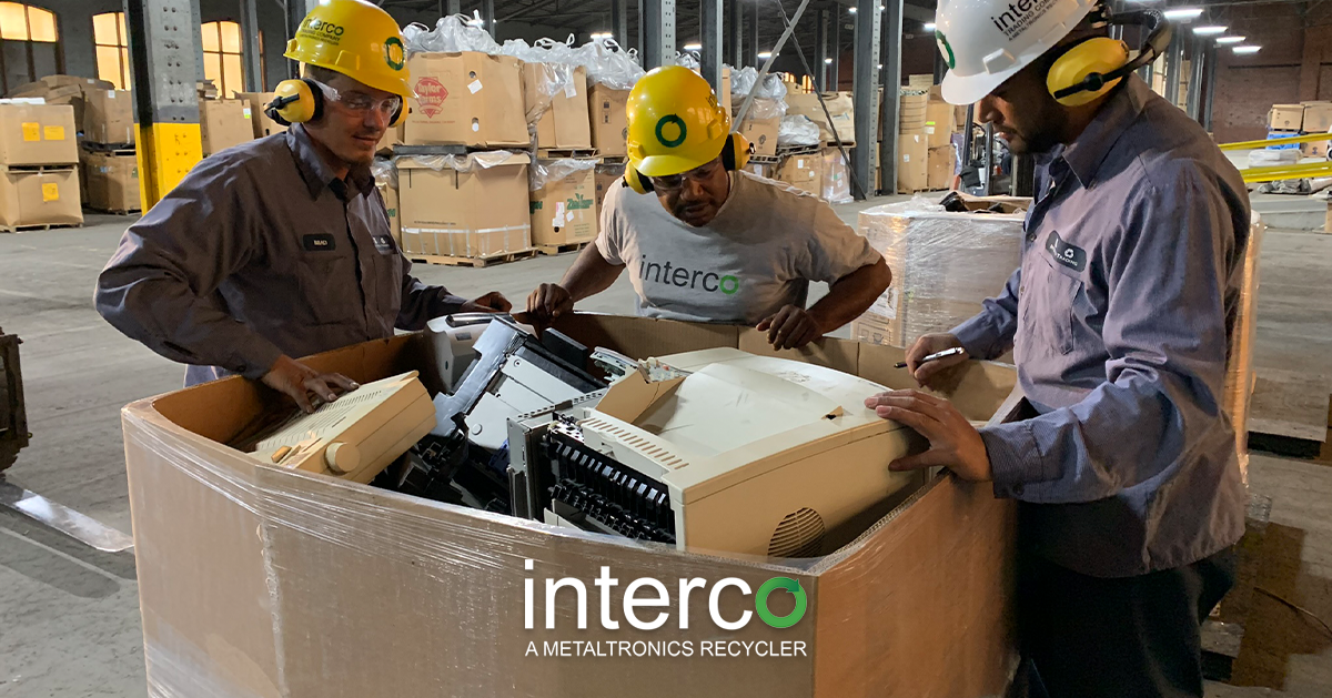Interco Recycles Telecom Materials - Interco