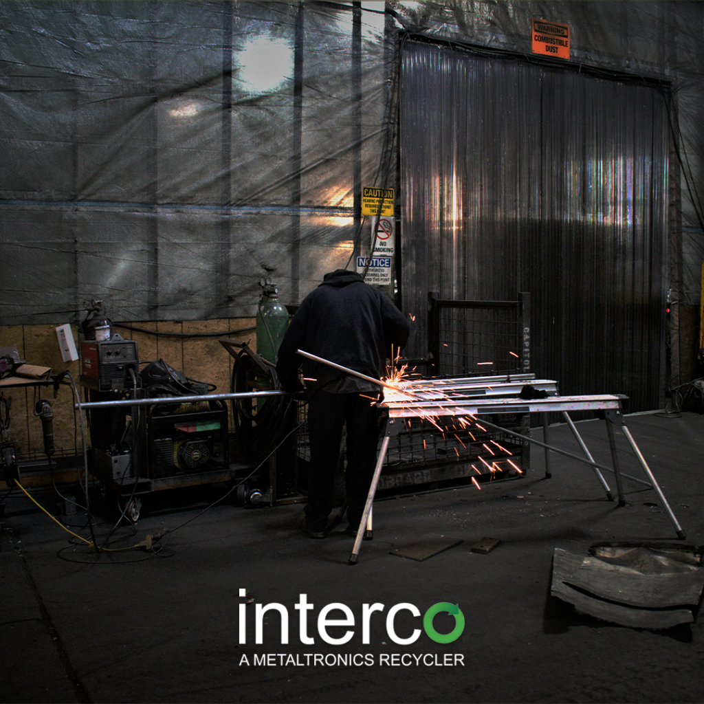 Interco Recycles Scrap Galvanized Metal - Interco