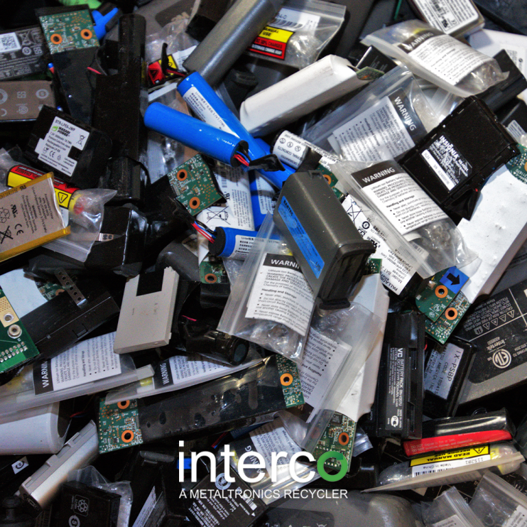 Choose a Certified Scrap Lithium-ion Batteries Recycler - Interco