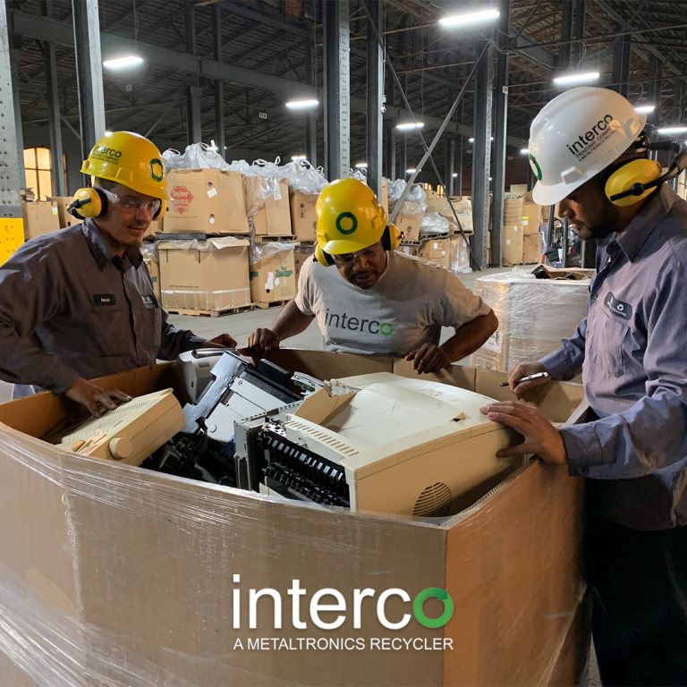 Interco Recycles Printers - Interco